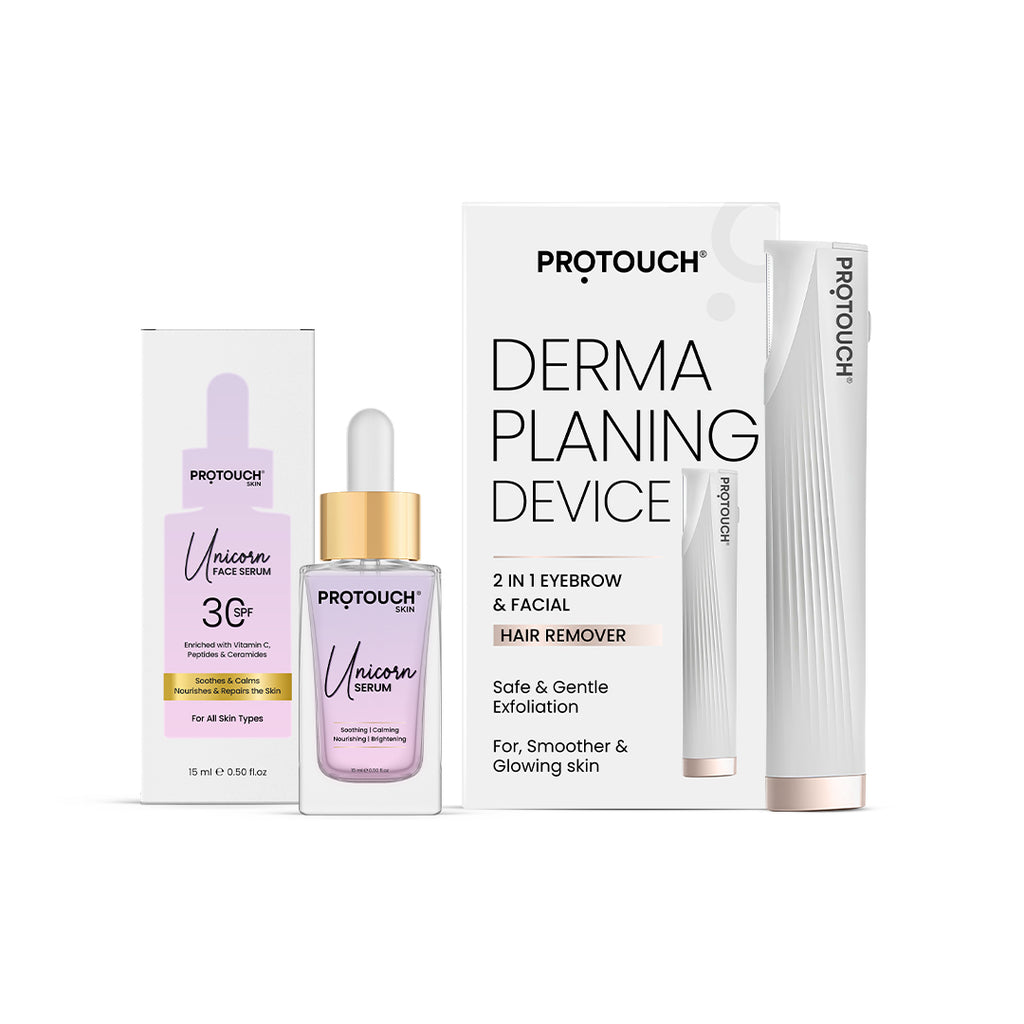 Derm + Glow Duo | 2-step facial hair removal & aftercare combo – Protouch